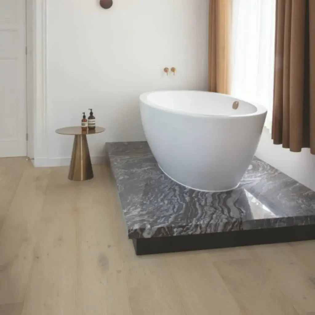 Greige Wood Flooring | Quick Step Wooden Floors